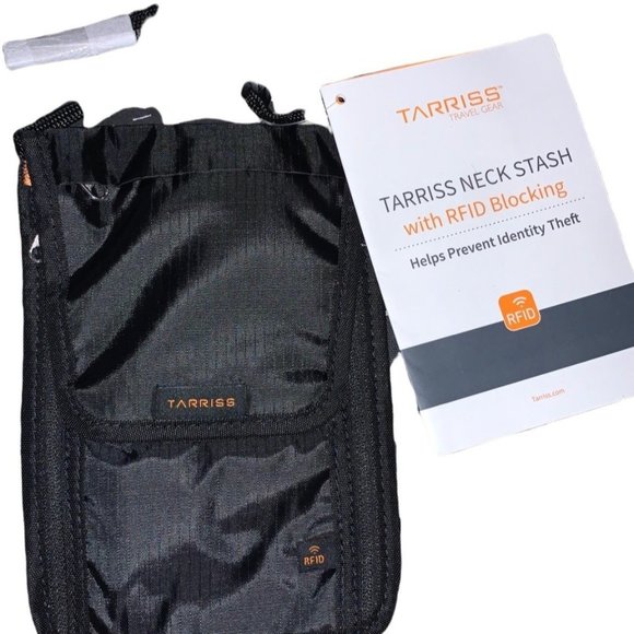 Tarriss | Other | Tarriss Neck Stash With Rfid Blocking New Passport ...